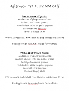 Destination Tea: Neiman Marcus Cafe - Destination Tea