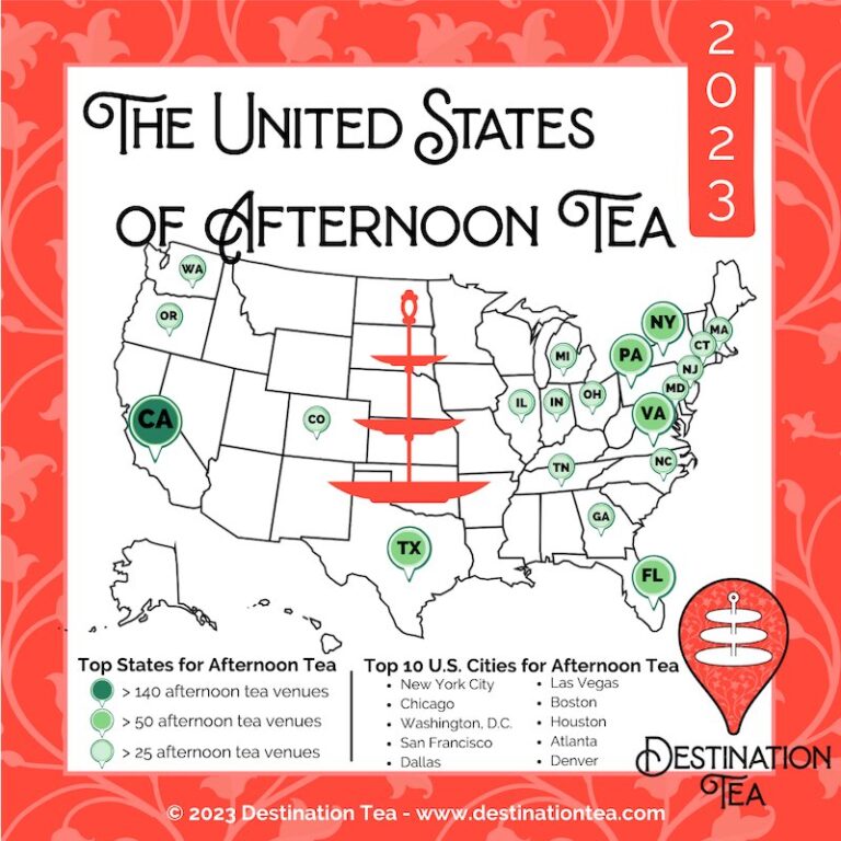 Afternoon Tea Venues - Find afternoon tea in the USA