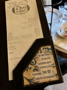 Destination Tea: The St. James Tearoom